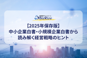 【2025年保存版】中小企業白書・小規模企業白書から読み解く経営戦略のヒント - BizRize